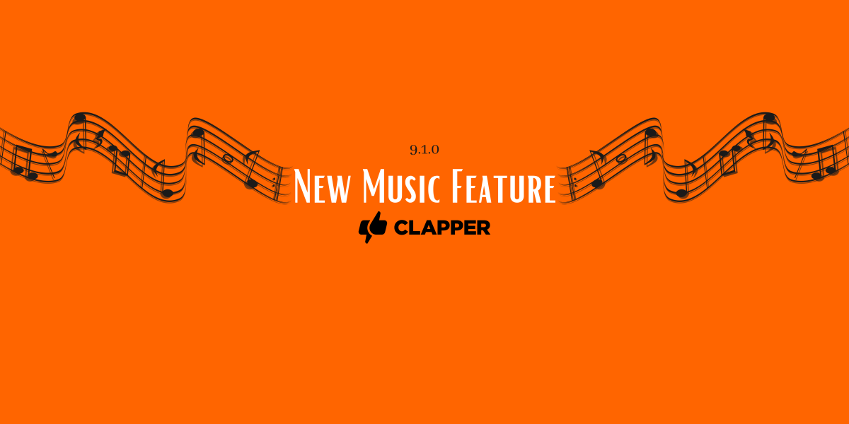 Clapper Announces New Music Feature