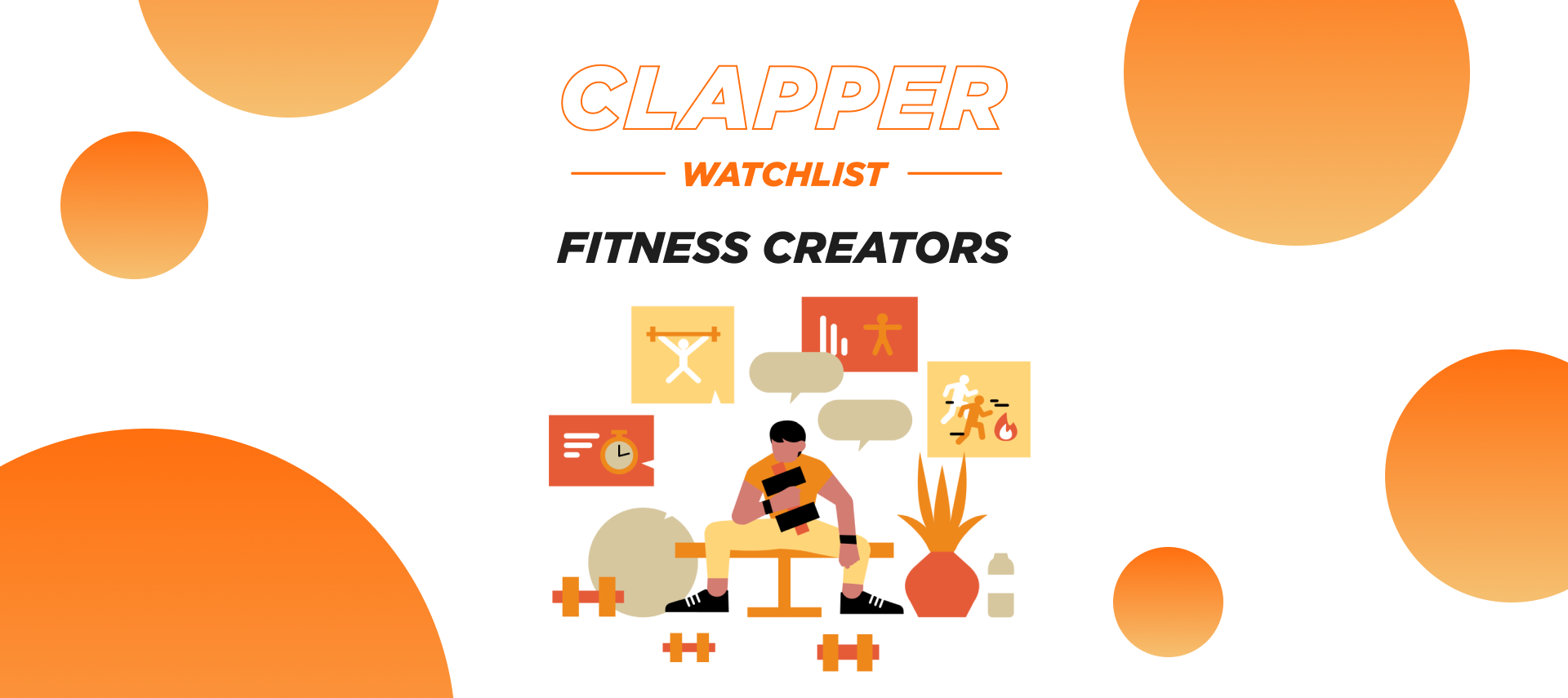 Watchlist: Top 5 Fitness Creators on Clapper
