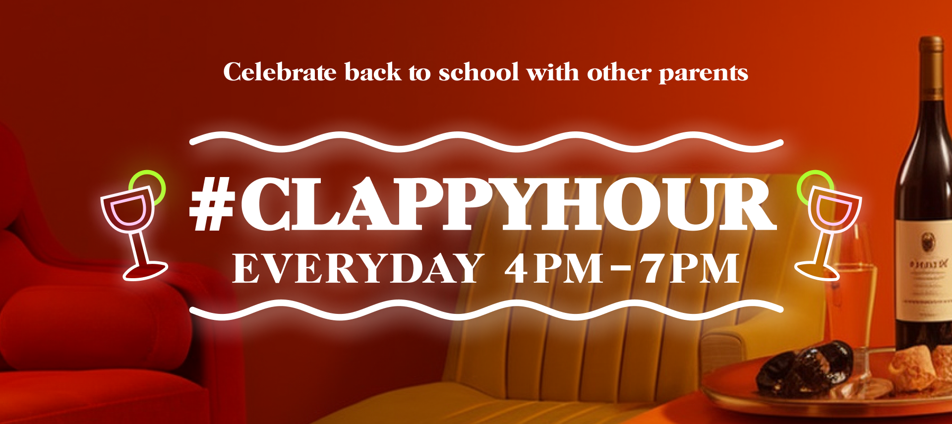 You're Invited to Clappy Hour!